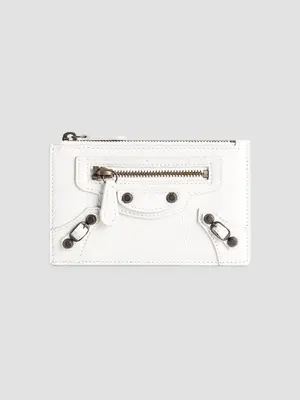 Balenciaga Le City Long Coin And Card Holder - Optic White