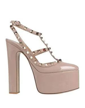 Valentino Garavani Leather Pumps With Stud Embellishments