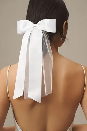 SIMPLY NOVA Satin Bow Veil