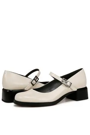 Franco Sarto Pesara Mary Jane Heels - White
