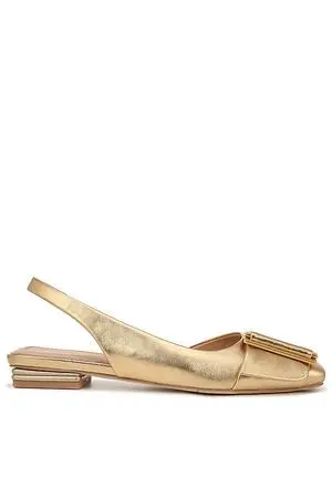 Franco Sarto Tracy Slingback Flats - Gold