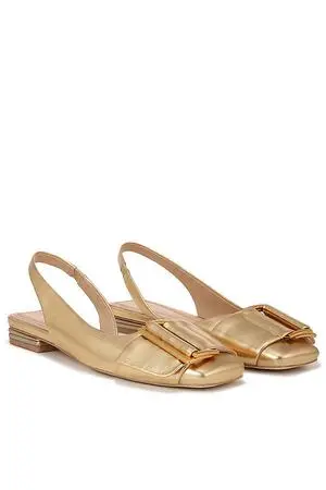 Franco Sarto Tracy Slingback Flats - Gold