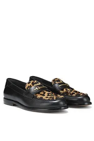 Franco Sarto Riley 2 Loafers - Black Pattern