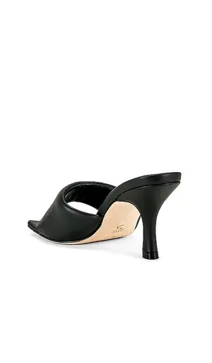 Raye Abie Square Toe Spool Heel Mules