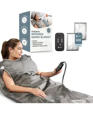 LIFEPRO Bioremedy Far Infrared Sauna Blanket - Gray