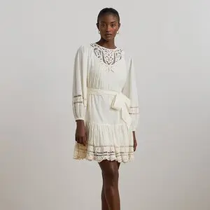 Lace Trim Day Dresses