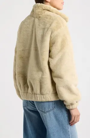 UGG Faux Fur Jacket - Spelt