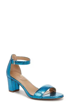 Naturalizer Naturalizer Vera Glitz Ankle Strap Sandal Blue