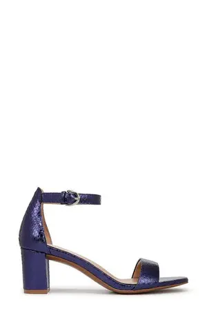 Naturalizer Vera Glitz Ankle Strap Sandal - Future Dusk Blue