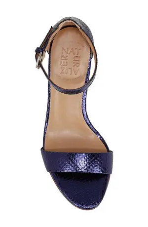 Naturalizer Vera Glitz Ankle Strap Sandal - Future Dusk Blue