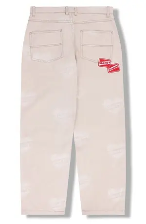 PLEASURES X Shorty's Heart Ultra Loose Fit Work Pants