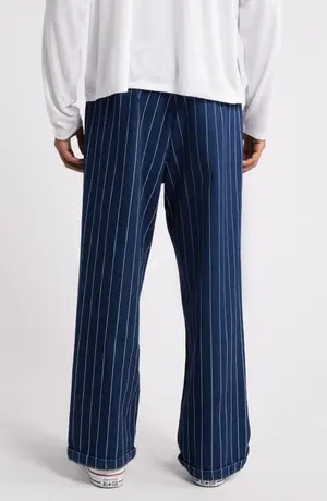 ELWOOD Railroad Stripe Pleated Pants