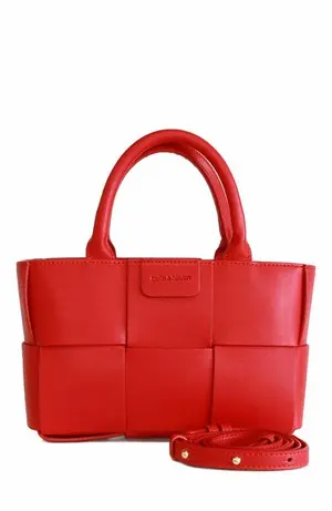 BELLE & BLOOM Little Love Woven Crossbody Bag