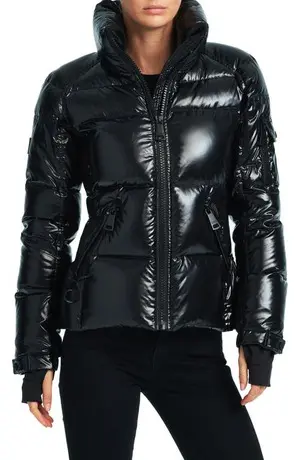 Sam. Freestyle Water Resistant Down Puffer Coat - Jet