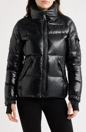 Sam. Freestyle Water Resistant Down Puffer Coat - Jet