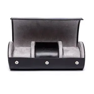 RAPPORT LONDON Rapport London Hyde Park Three Watch Roll Black