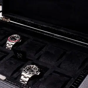 RAPPORT LONDON Brompton Ten Watch Box - Black