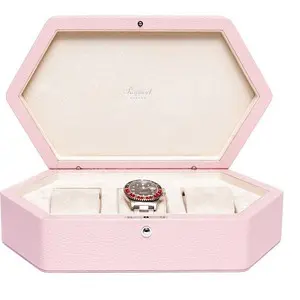 RAPPORT LONDON Rapport London Portobello Three Watch Box Pink