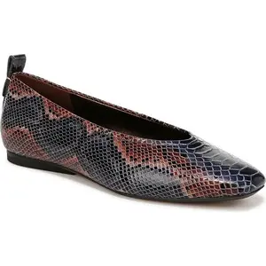 27 EDIT NATURALIZER Carla Leather Ballet Flat - Blue Multi