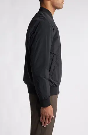 Nn07 Dixon 8280 Insulated Bomber Jacket - Black
