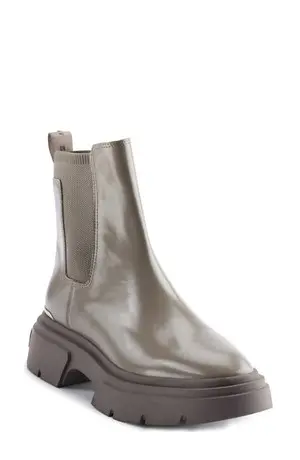 Dkny Fenella Lug Sole Chelsea Boots - Ash