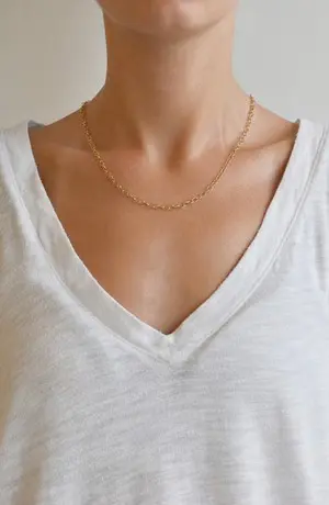 Anzie 14k Yellow Chain Necklace