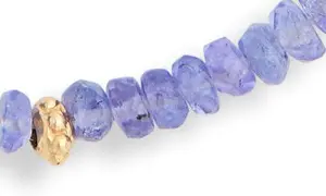 Anzie Bohme Tanzanite Beaded Necklace