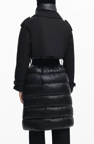 Desigual Estocolmo Layered Puffer Coat