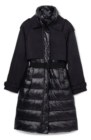 Desigual Estocolmo Layered Puffer Coat