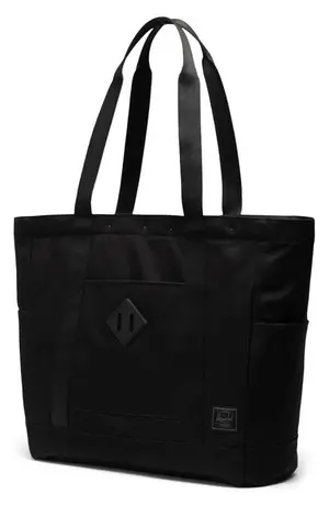 Herschel Supply Co. Heritage Recycled Twill Tote - Black Tonal