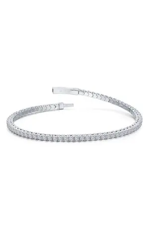 Lafonn Diamond Tennis Bracelet - Silver