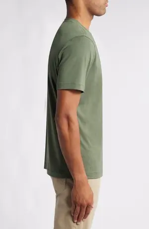Mizzen+main Knox Performance T-shirt - Olive Solid