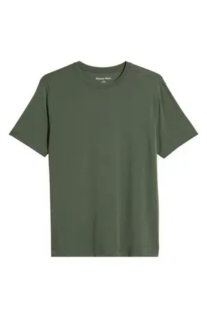 Mizzen+main Knox Performance T-shirt - Olive Solid