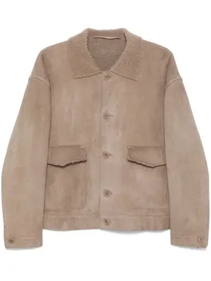 SALVATORE SANTORO Suede Jacket