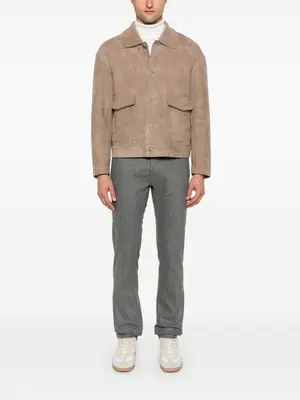 SALVATORE SANTORO Suede Jacket