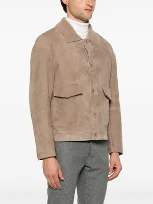 SALVATORE SANTORO Suede Jacket