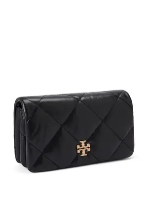 Tory Burch Kira Pavé Diamond-quilted Wallet-on-chain