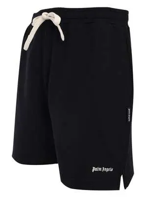 Palm Angels Elasticated Shorts - Black