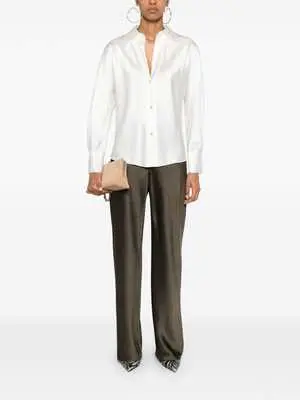 Vince Satin Shirt - White