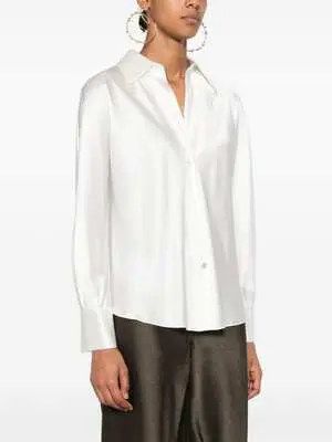 Vince Satin Shirt - White