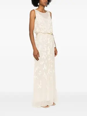 Max Mara Jazz Sequin-embellished Maxi Dress