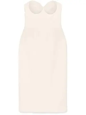 Giuseppe Di Morabito Strapless Midi Dress
