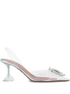 Amina Muaddi Mid Calf Pumps For Women