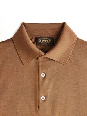 TOD'S Wool Polo Shirt