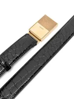 Khaite Croc-embossed Belt