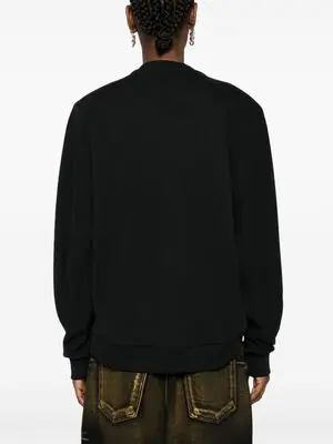 Just Cavalli Stud-detail Cotton Sweatshirt
