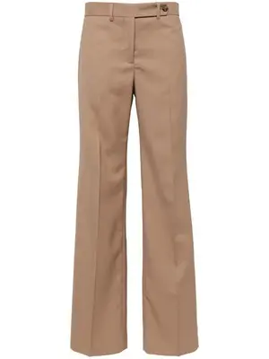 Paul Smith Pressed-crease Wool Trousers