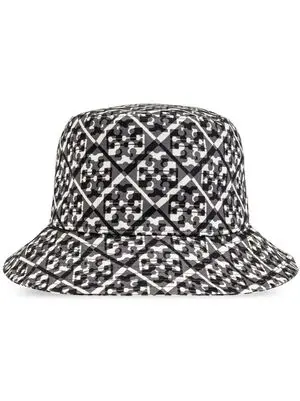 Tory Burch Jacquard Bucket Hat - Black