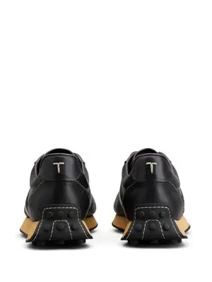 TOD'S Sportivo Active Leather Sneakers - Black