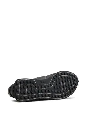 TOD'S Sportivo Active Leather Sneakers - Black